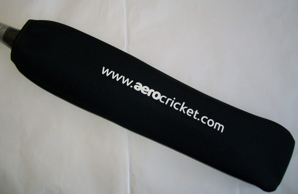 Aero Cricket Bat Covers with Wright Sports' Branding