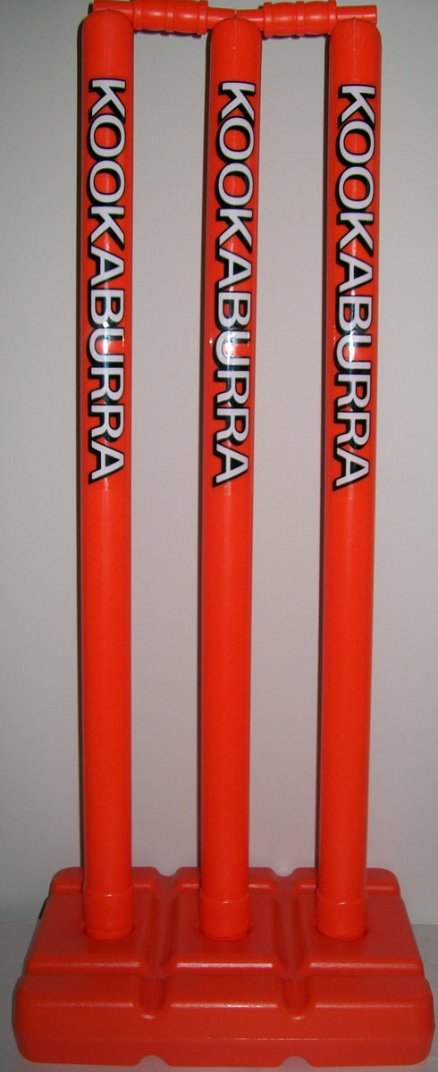 Kookaburra Plastic Stump and Base Set – Wright Sports